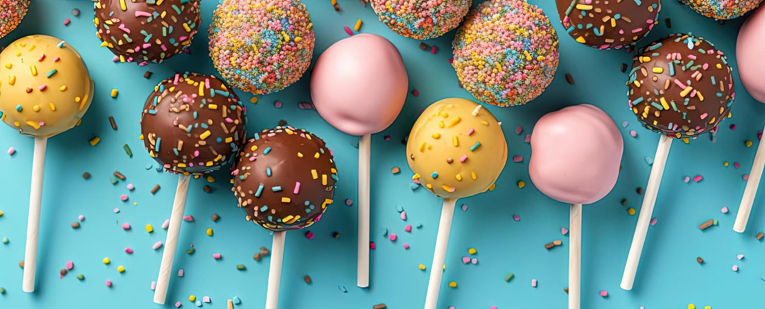 Bolo no palito - a sensação nas festas infantis - Instituto Gourmet