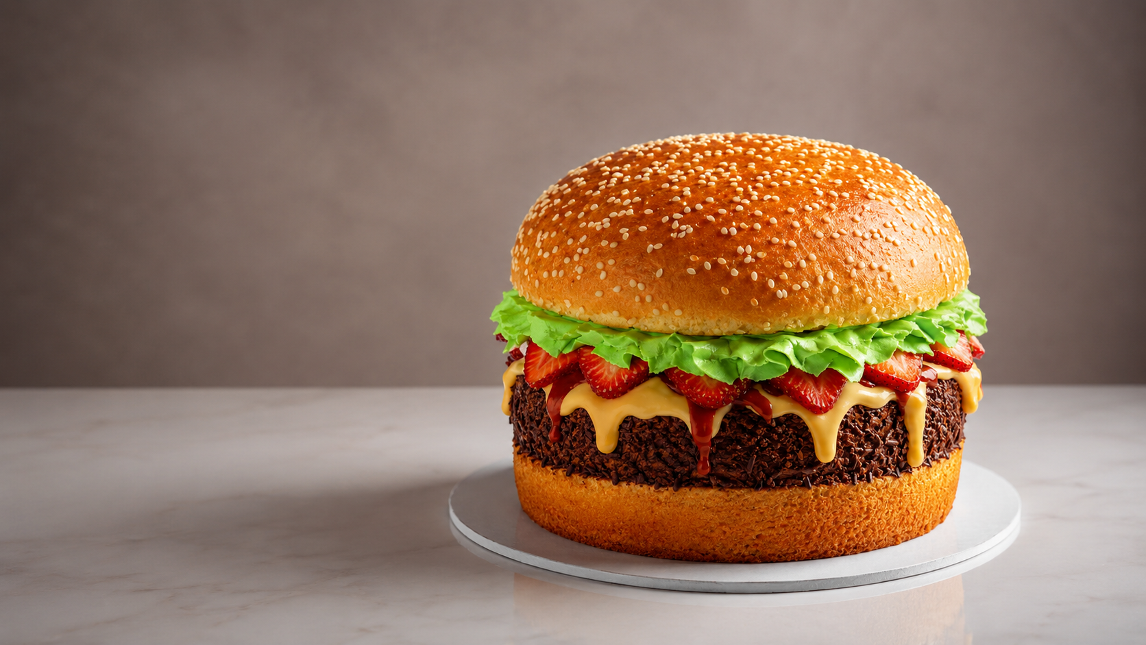 Bolo Burger: a receita criativa que viralizou nas redes! - Instituto ...